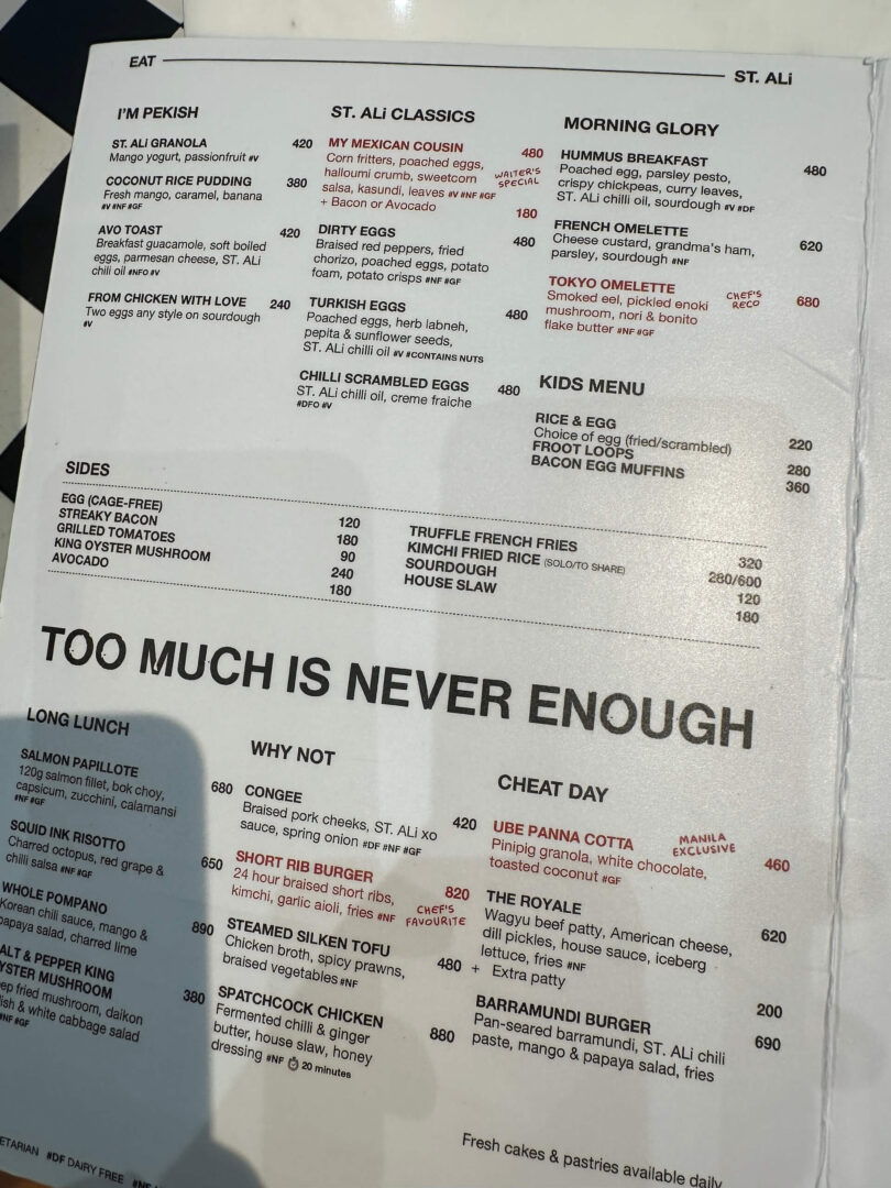 St Ali Coffee Manila Review: A Taste of Melbourne in Manila