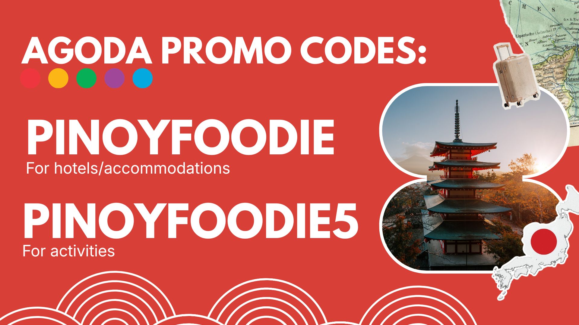 Agoda Promo Code Philippines (Updated Monthly): Use PINOYFOODIE for ...