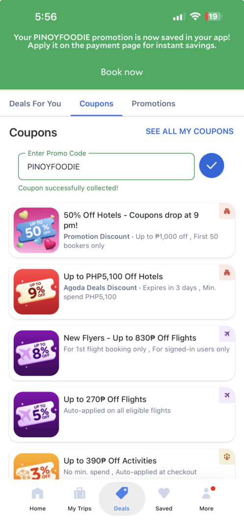 Agoda Promo Code Philippines (Updated Monthly): Use PINOYFOODIE for ...